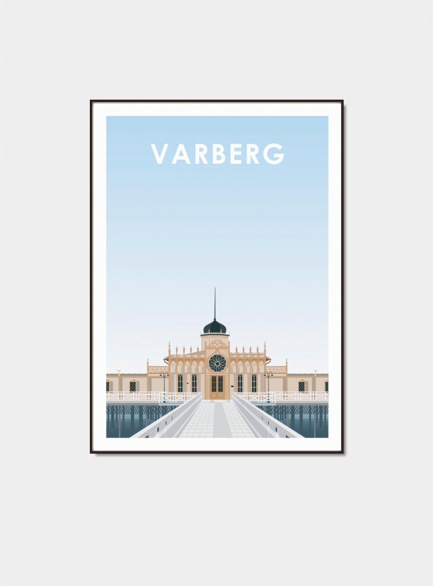 Varberg poster - vackert motiv från fin kuststad – Sverigesposters