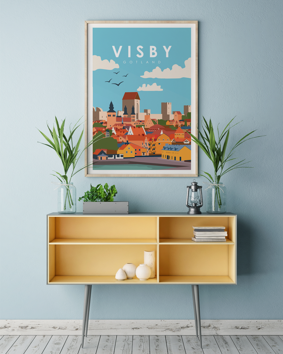 Visby - Visby Hamn – Sverigesposters